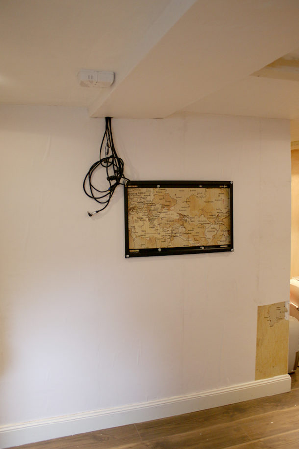 Man Cave to Glam Snug: An Update on the Messy Stuff! - Swoon Worthy