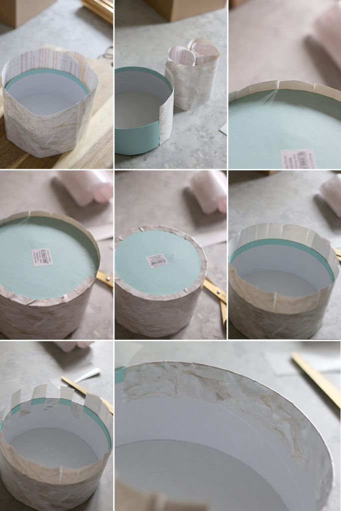 DIY Display Storage Upcycled from Gift Boxes - Swoon Worthy