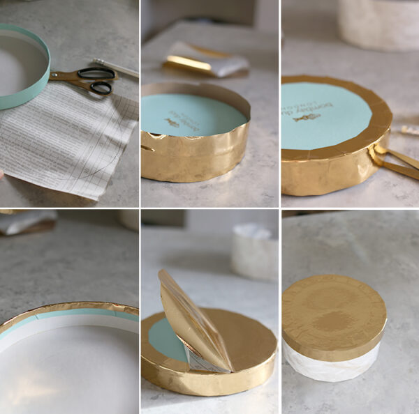 DIY Display Storage Upcycled from Gift Boxes - Swoon Worthy