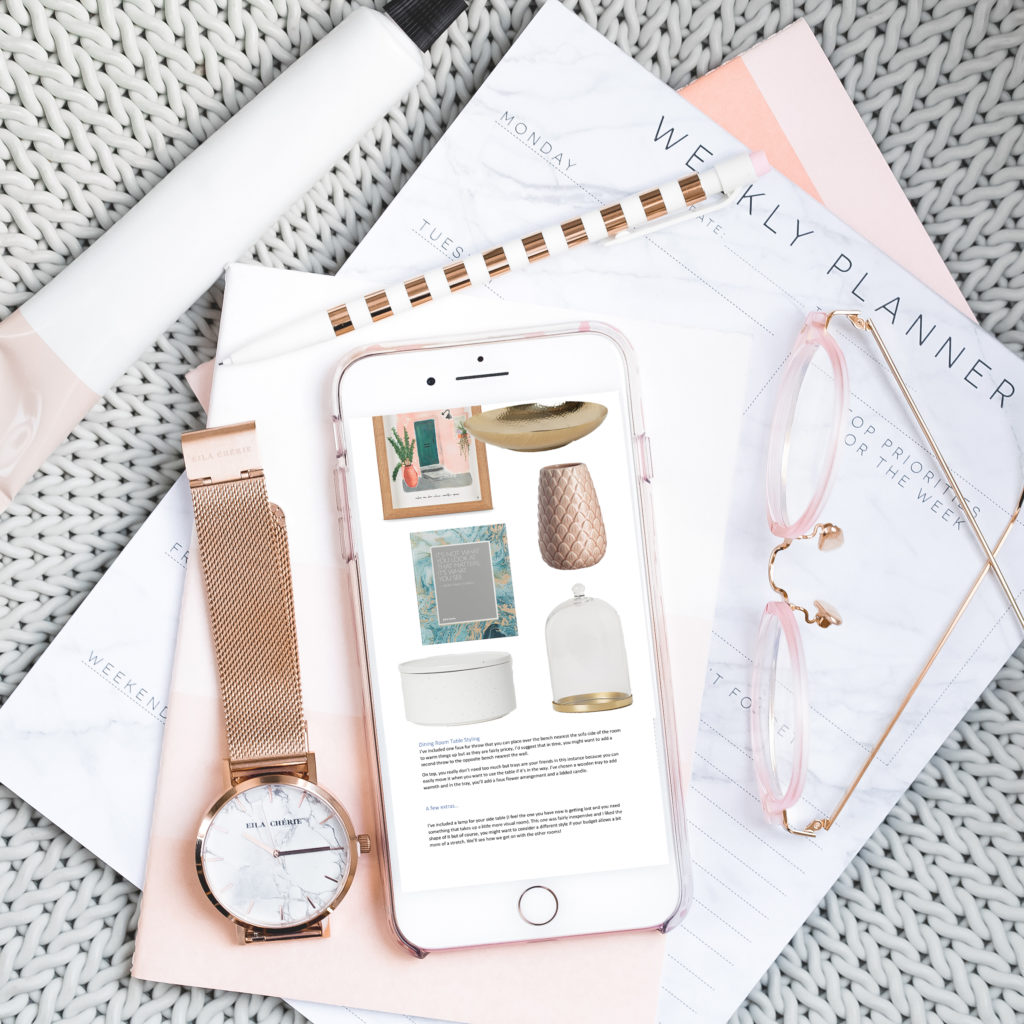 Introducing My Brand New Finishing Touch Styling Service! - Swoon Worthy